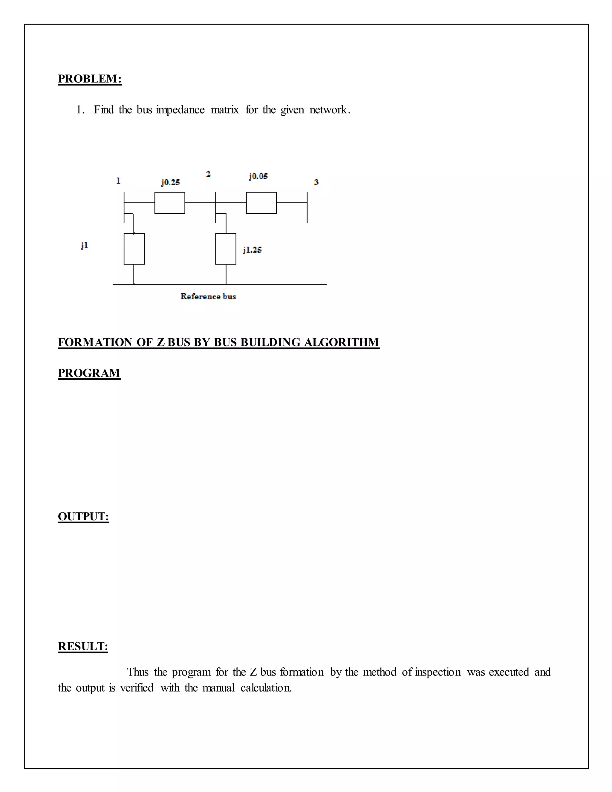 Power System Simulation Laboratory Manual | DOCX