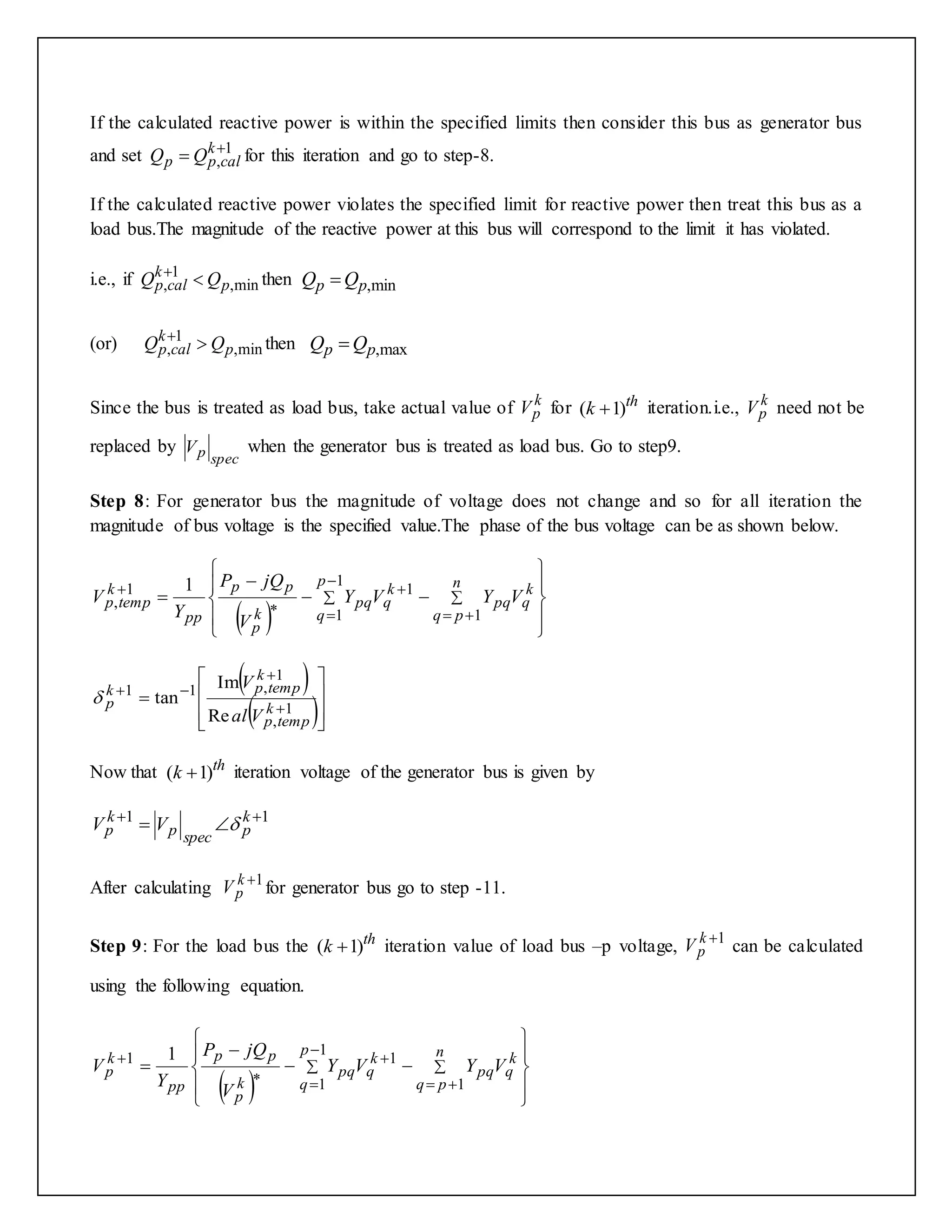 Power System Simulation Laboratory Manual | DOCX