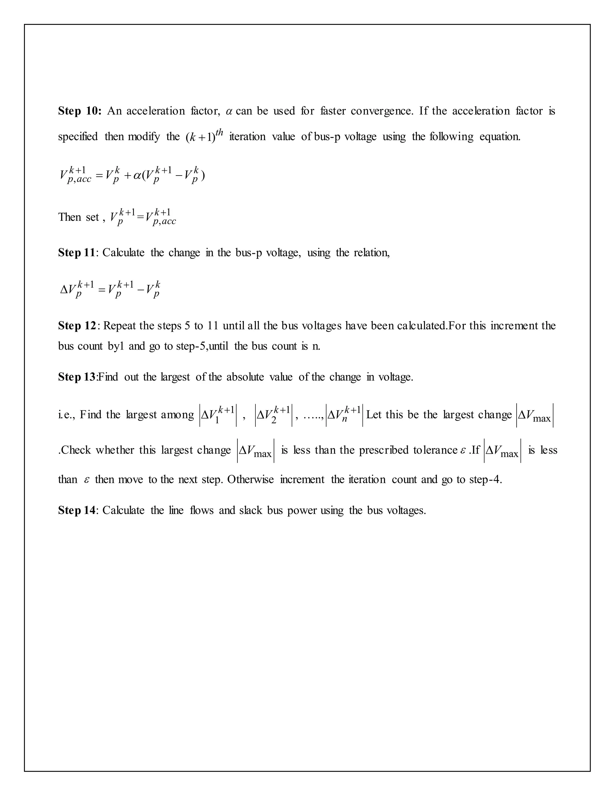 Power System Simulation Laboratory Manual | DOCX