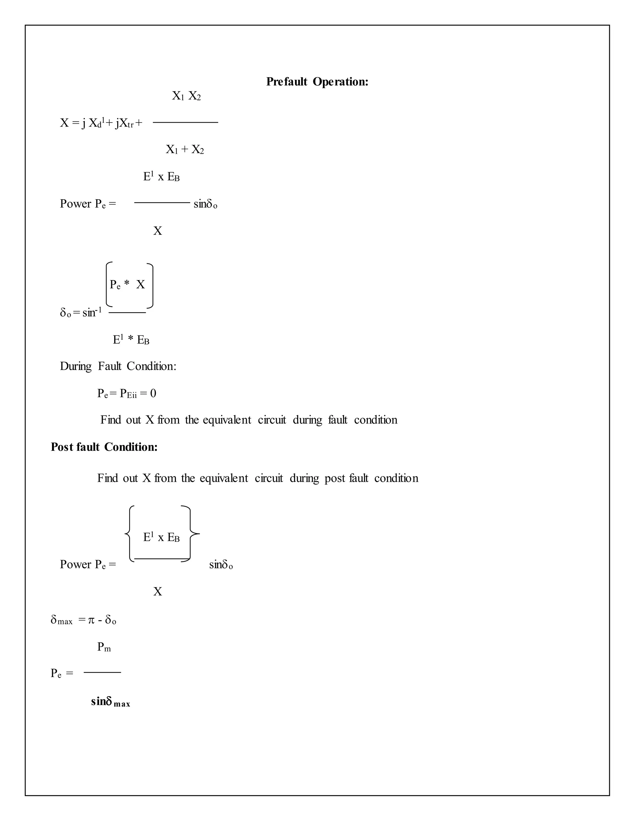 Power System Simulation Laboratory Manual Docx Computer Software And Applications Computing