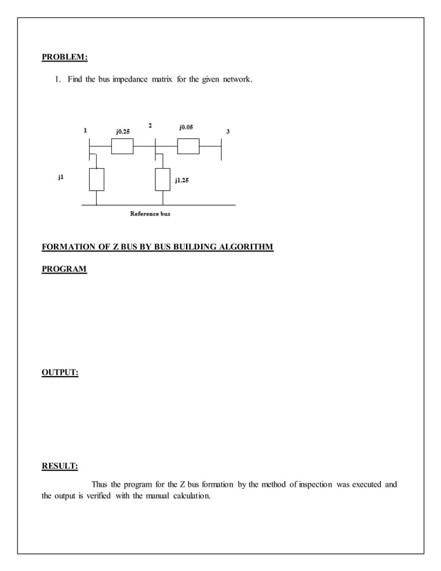 Power System Simulation Laboratory Manual | DOCX | Computer Software and Applications | Computing