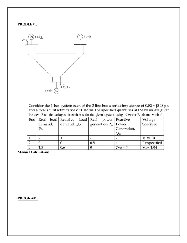 Power System Simulation Laboratory Manual | DOCX | Computer Software ...