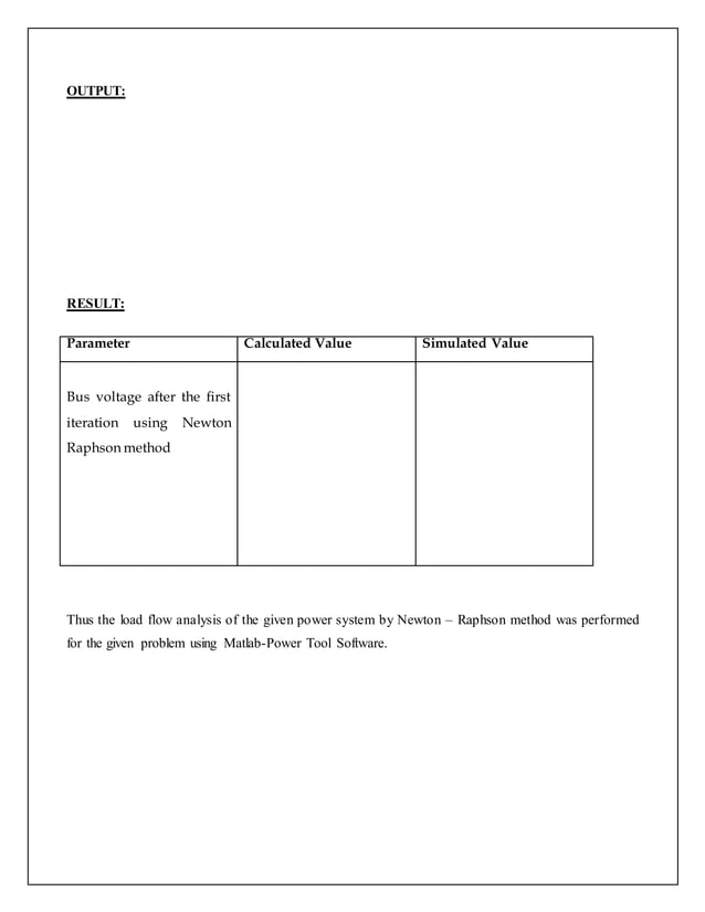 Power System Simulation Laboratory Manual | DOCX | Computer Software and Applications | Computing