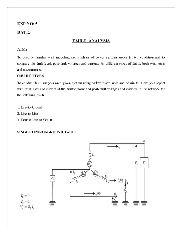 Power System Simulation Laboratory Manual Pdf