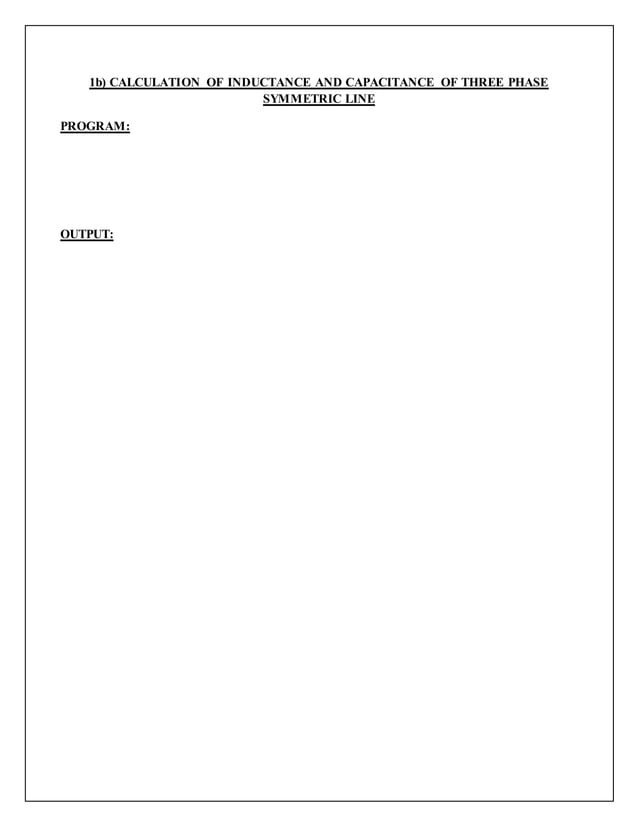 Power System Simulation Laboratory Manual | DOCX | Computer Software and Applications | Computing