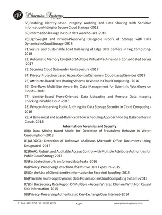 Python projects in chennai | PDF