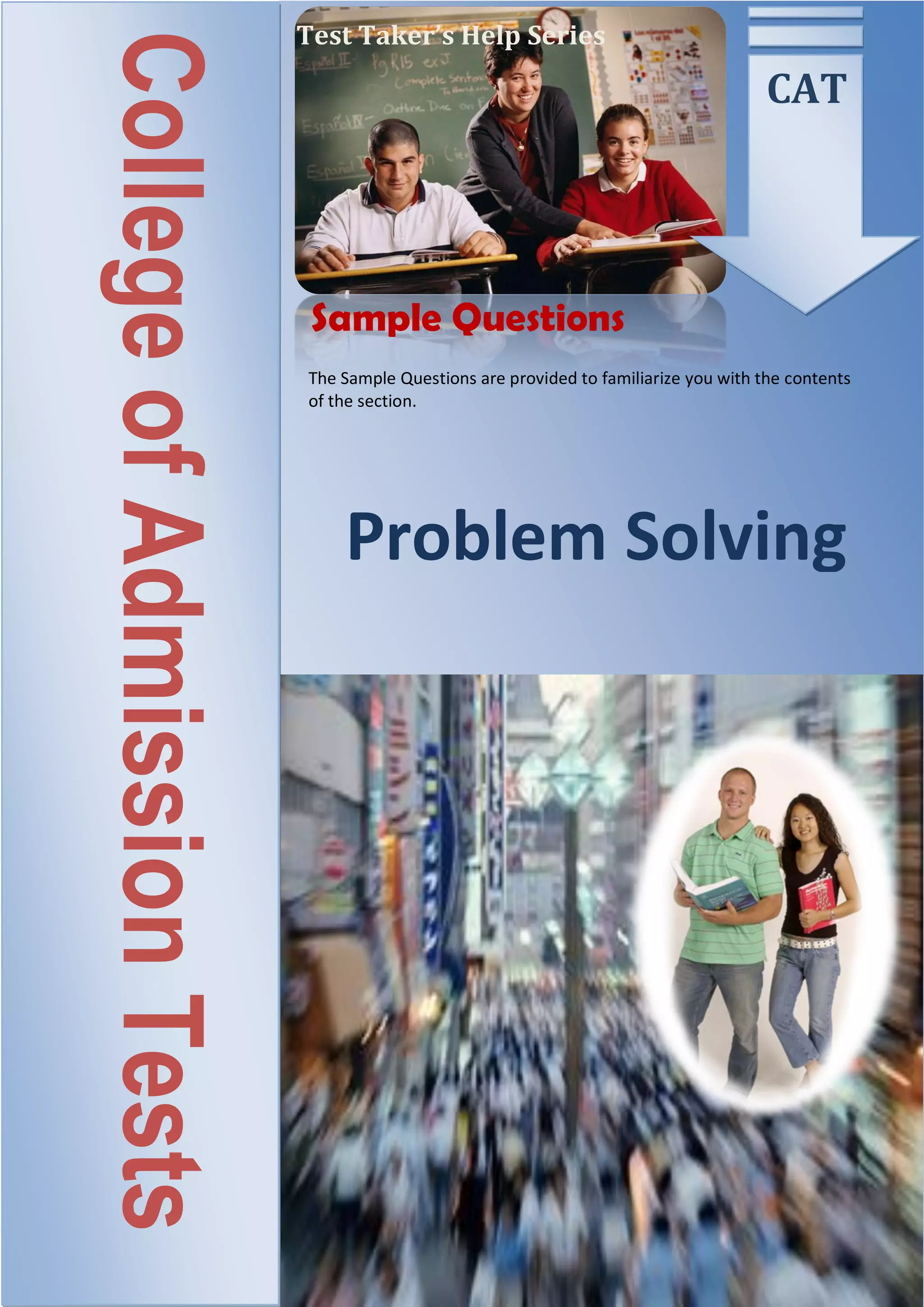 GAT NTS SAMPLE PAPERS MATERIAL PART 9 | PDF