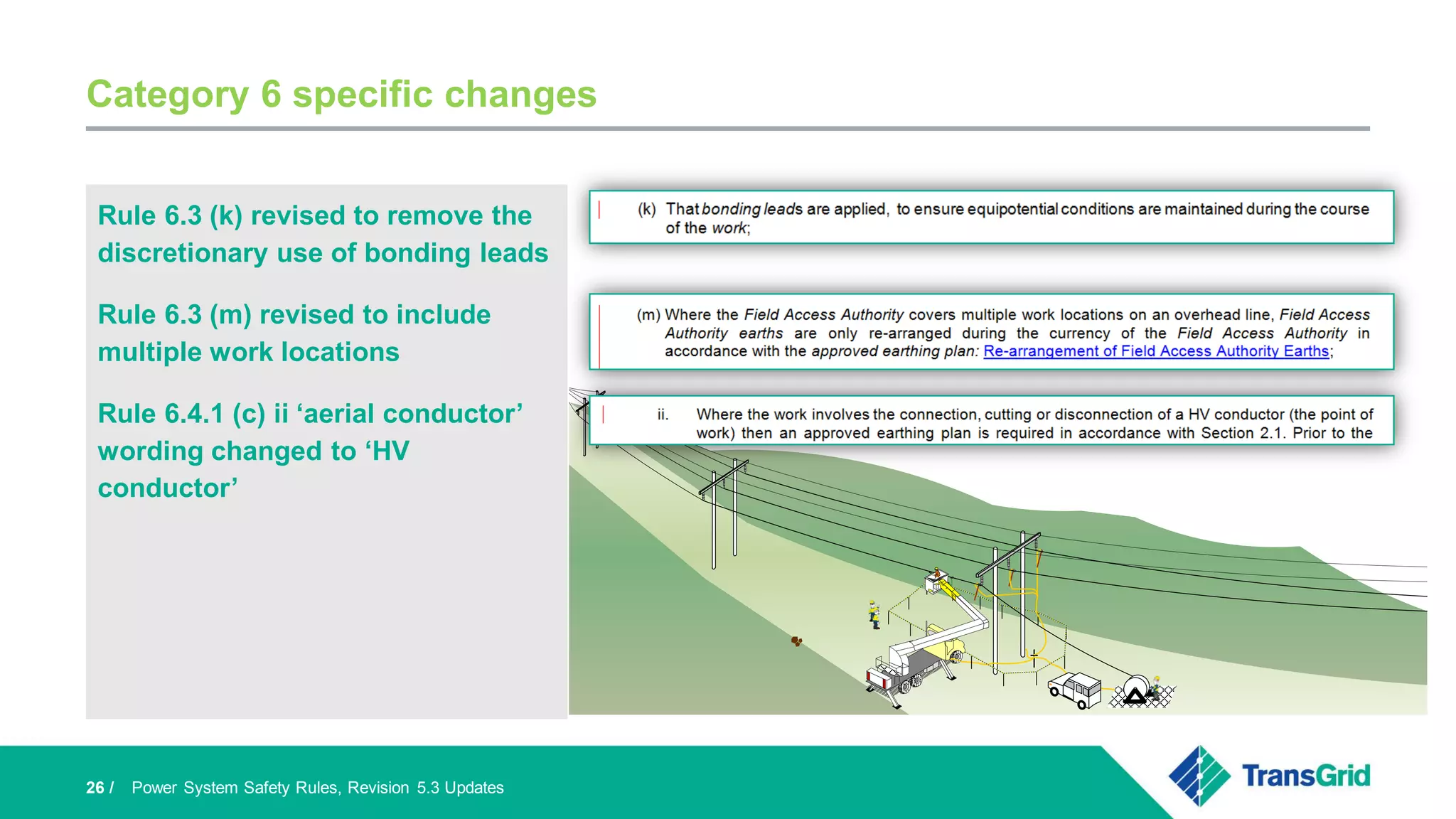 Power Safety System Rules: Revisions effective in version 5.3 | PDF