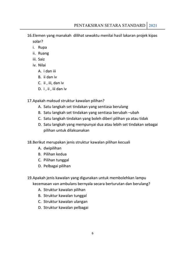 PSS RBT T5 PEPERIKSAAN AKHIR TAHUN 2024 | PDF