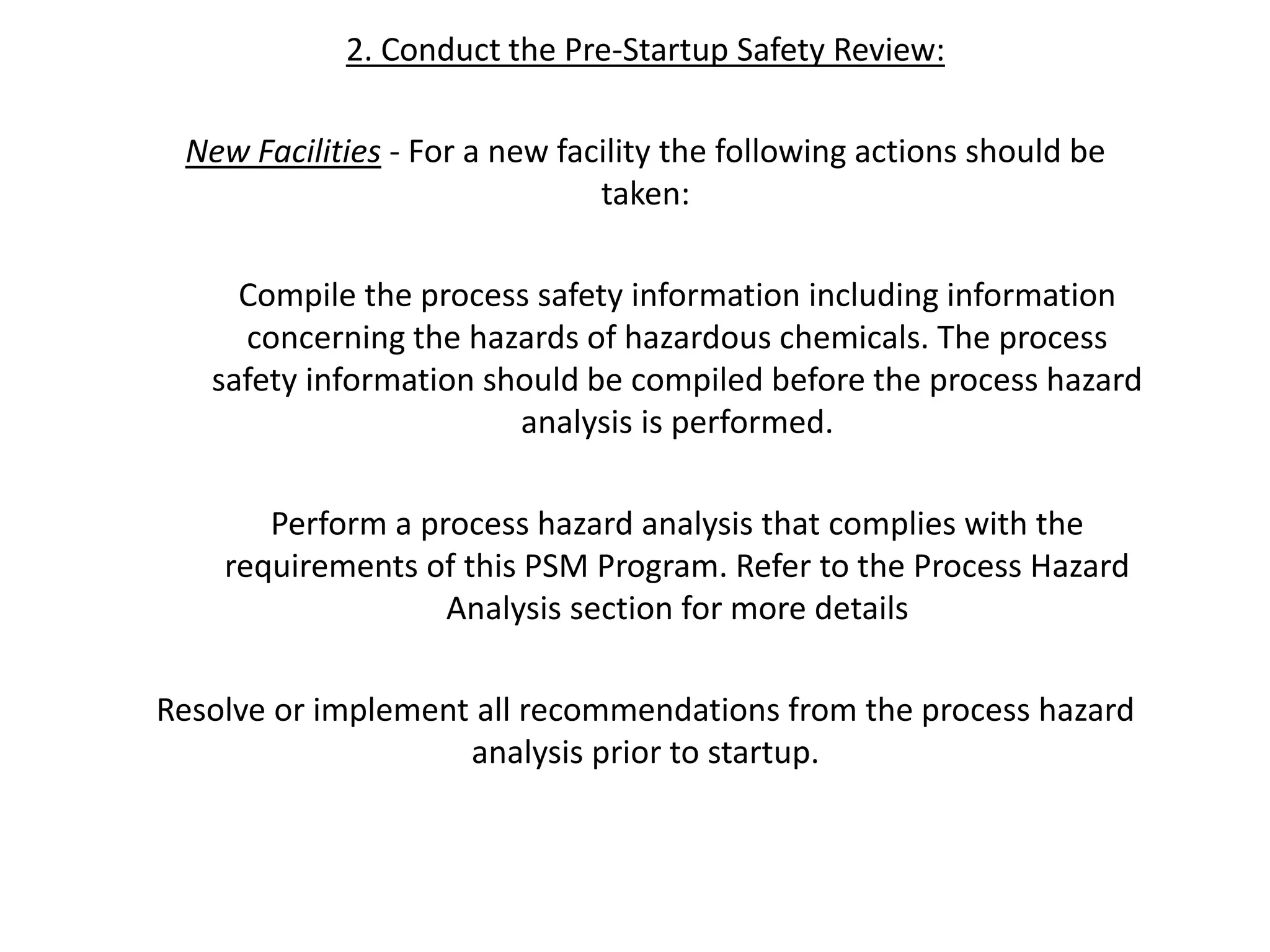 Prestartup Safety Review (PSSR) | PPTX