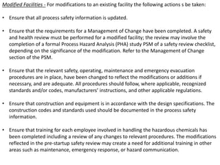 Prestartup Safety Review (PSSR) | PPTX