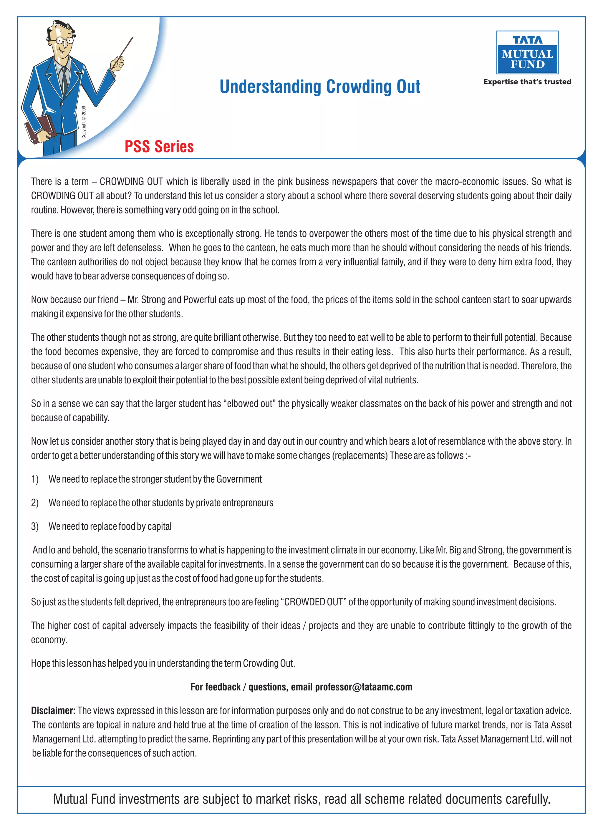 Understanding Crowding Out | PDF