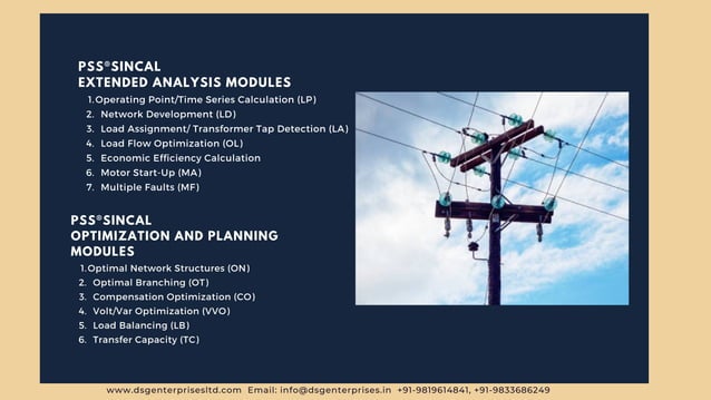 Siemens PSS®SINCAL – simulation software for analysis and planning of ...