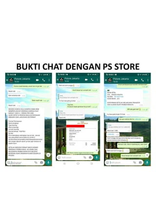 Ps store penipu (hati hati ada ps store abal-abal) | PDF