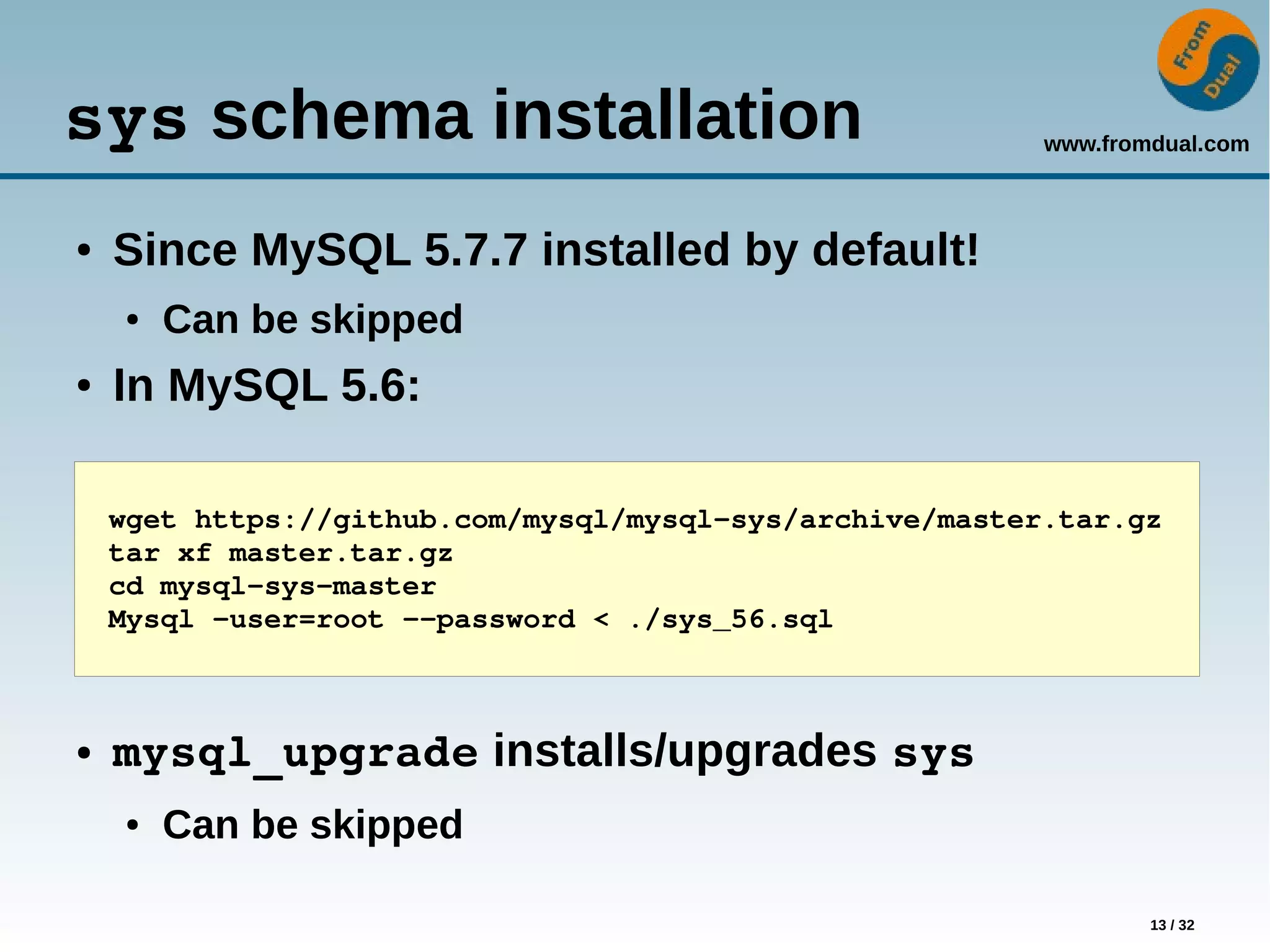 PERFORMANCE_SCHEMA and sys schema | PDF | Databases | Computer Software and Applications