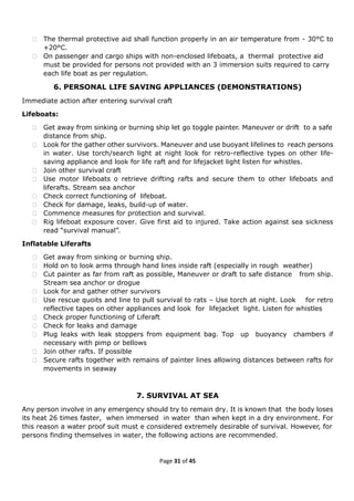 Personal Survival Techniques(PST) | PDF