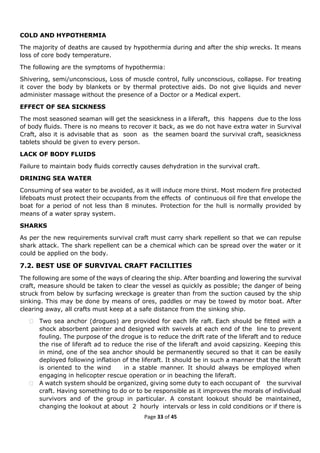 Personal Survival Techniques(PST) | PDF