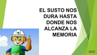 Pst sst-001 socializacion plan de emergencias | PPT