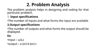 Problem Solving Techniques notes for Unit 1 | PPT