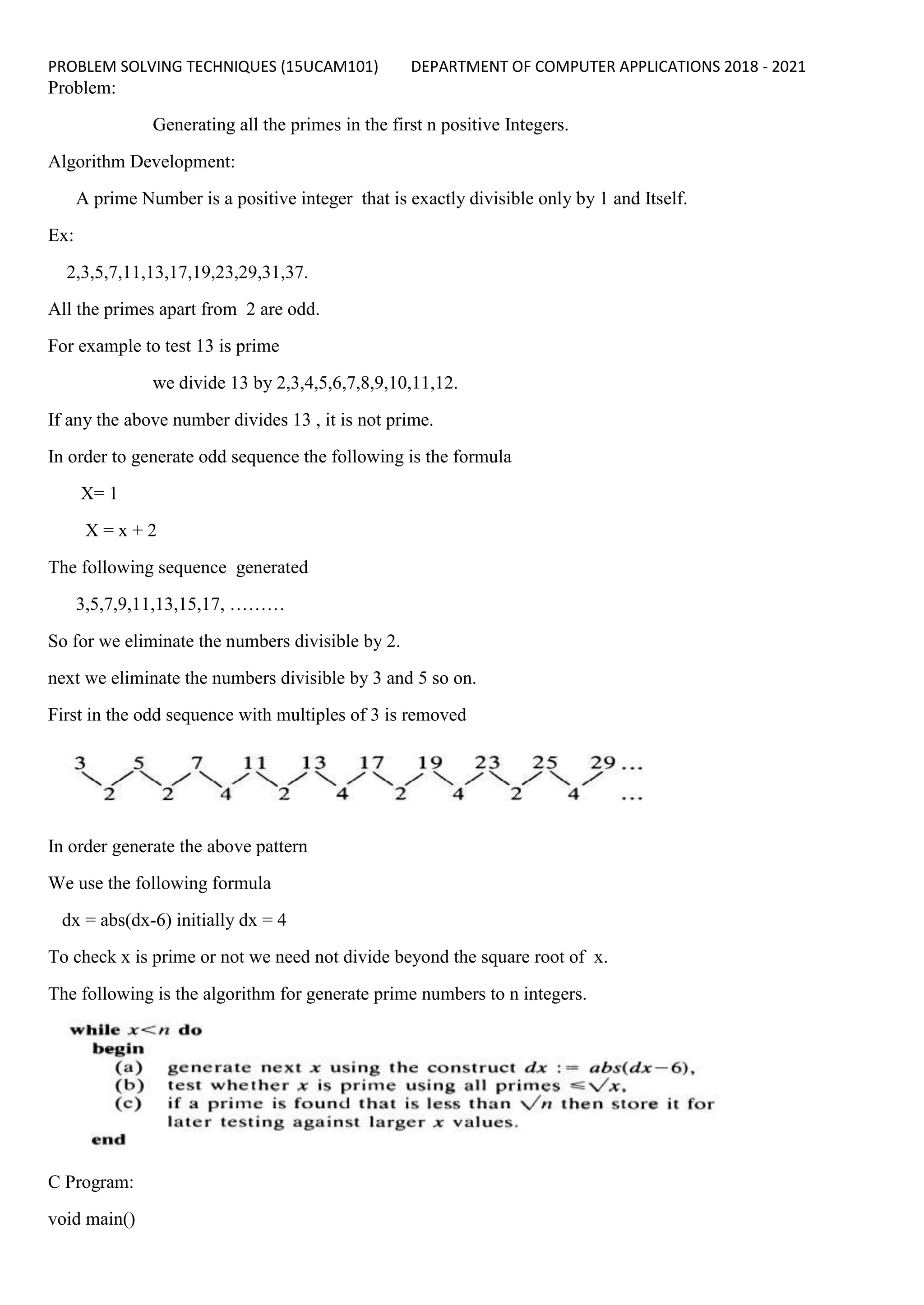 Problem Solving Techniques Doc Programming Languages Computing