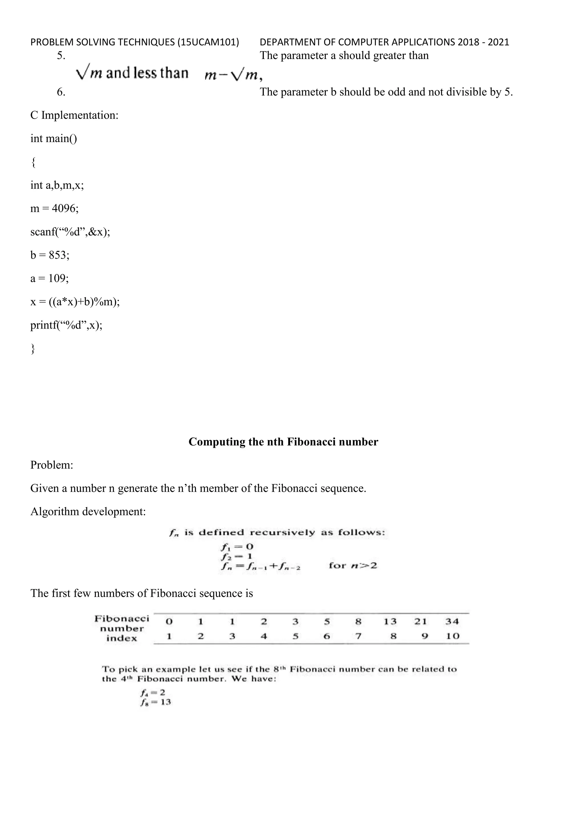 PROBLEM SOLVING TECHNIQUES | DOC