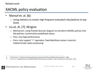 Multi-data-types Interval Decision Diagrams for XACML Evaluation Engine | PPT