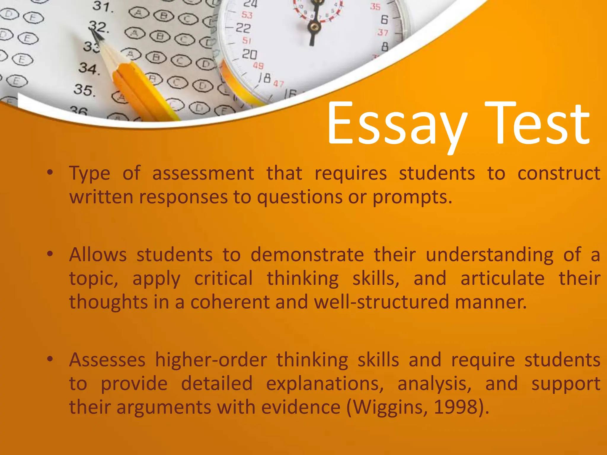 Scoring Approaches for Essays and Objective Tests.pptx