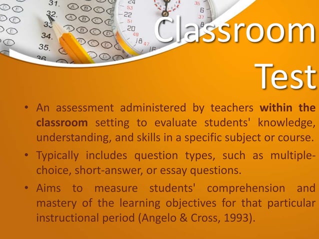 Scoring Approaches for Essays and Objective Tests.pptx | Standardized ...