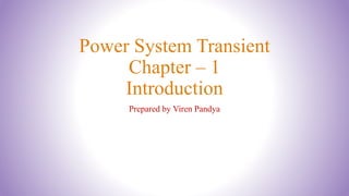Power System Transient - Introduction.pptx
