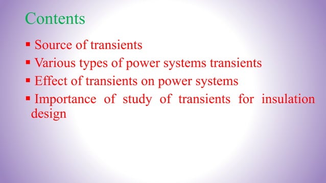 Power System Transient - Introduction.pptx | Physics | Science