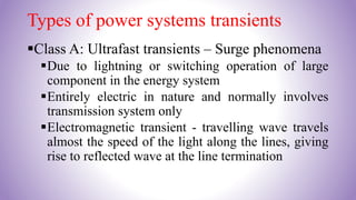 Power System Transient - Introduction.pptx | Physics | Science