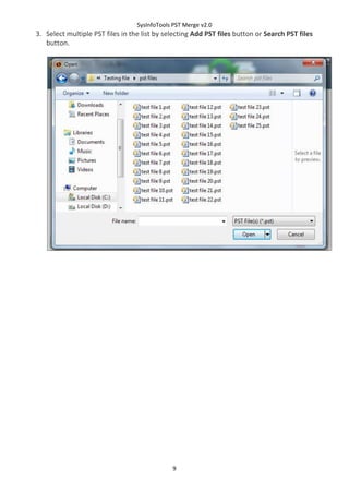 SysInfoTools PST Merge | PDF