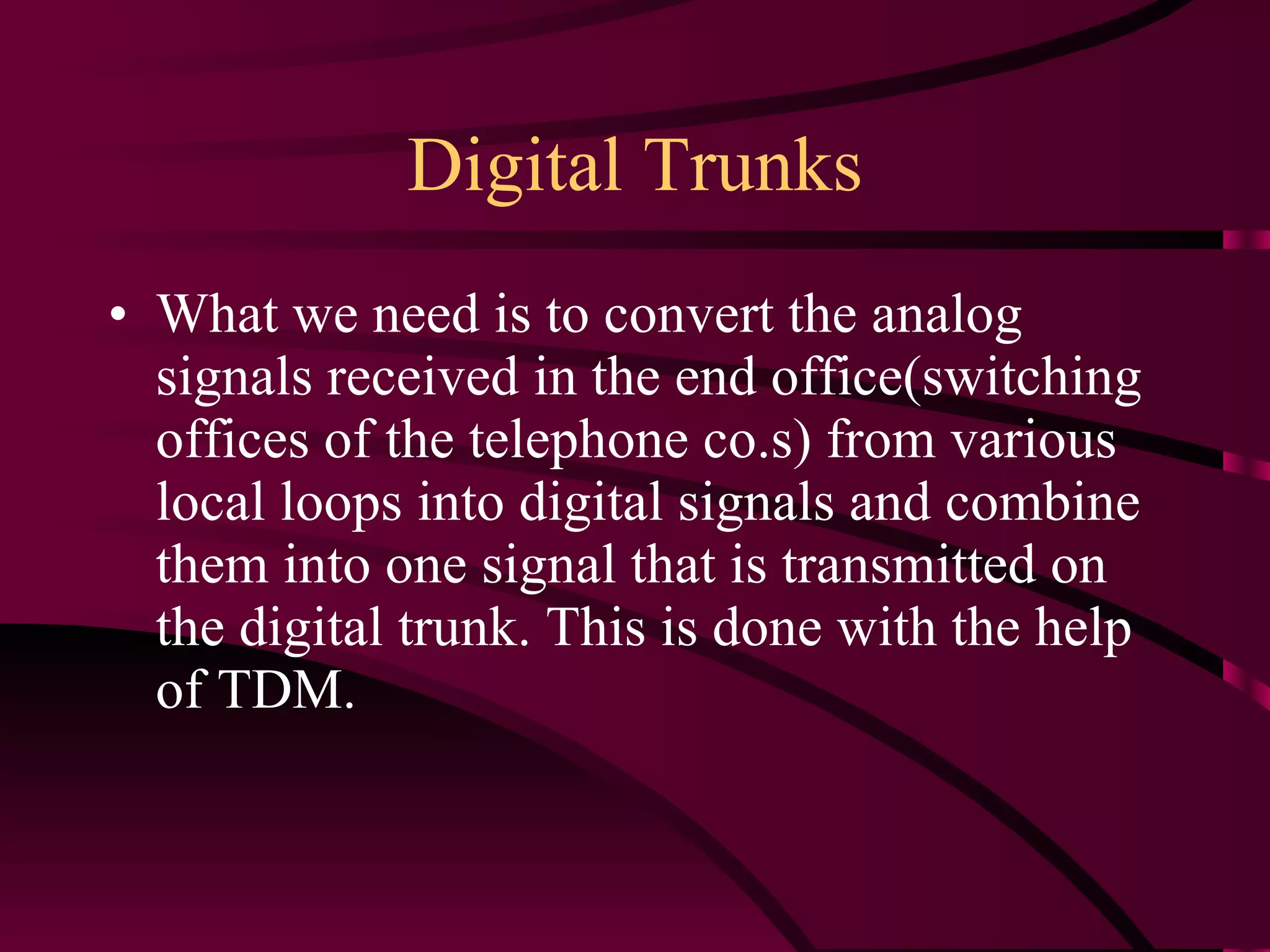 Public Switched Telephone Network (PSTN) | PPT
