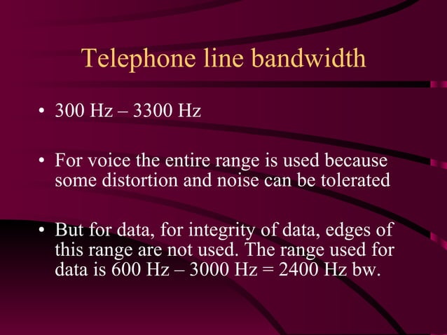 Public Switched Telephone Network (PSTN) | PPT