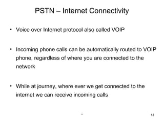 Pstn internet connectivity.56