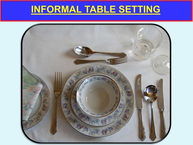 Mess etiquette and Table Manners | PPTX | Home Appliances | Home & Garden