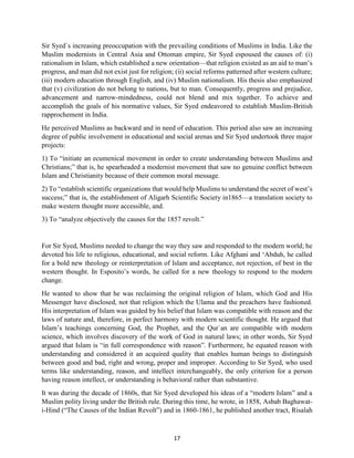 Sir Syed Ahmed Khan & Aligarh Movement | DOCX
