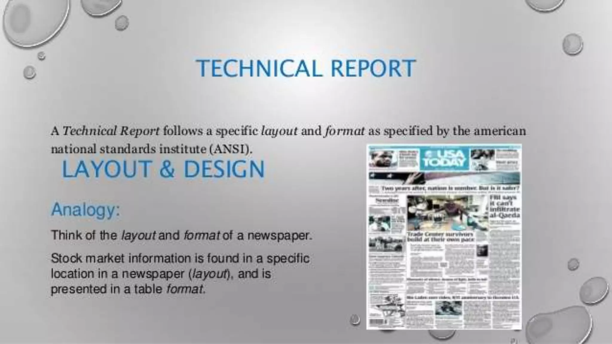 Technical Report writing | PPTX