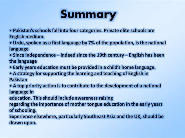 Languages of pakistan | PPTX