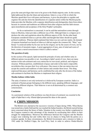 Short note Lahore Resolution or Pakistan Resolution 1940, Delhi ...