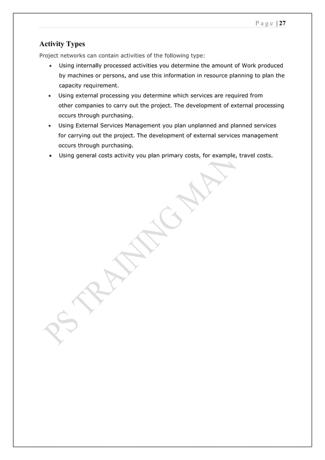 Ps training mannual power users | PDF