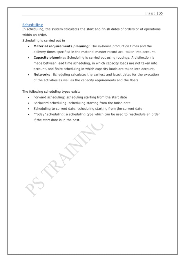 Ps training mannual power users | PDF