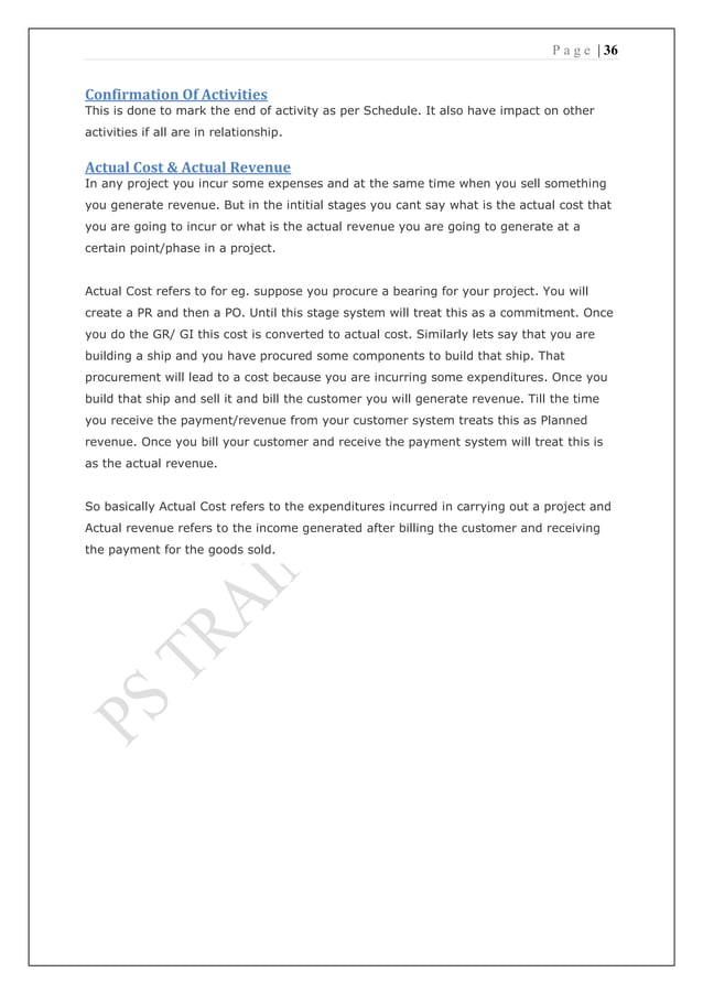 Ps training mannual power users | PDF