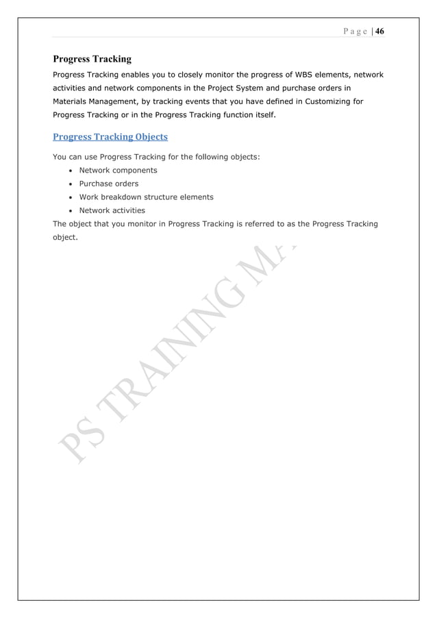 Ps training mannual power users | PDF