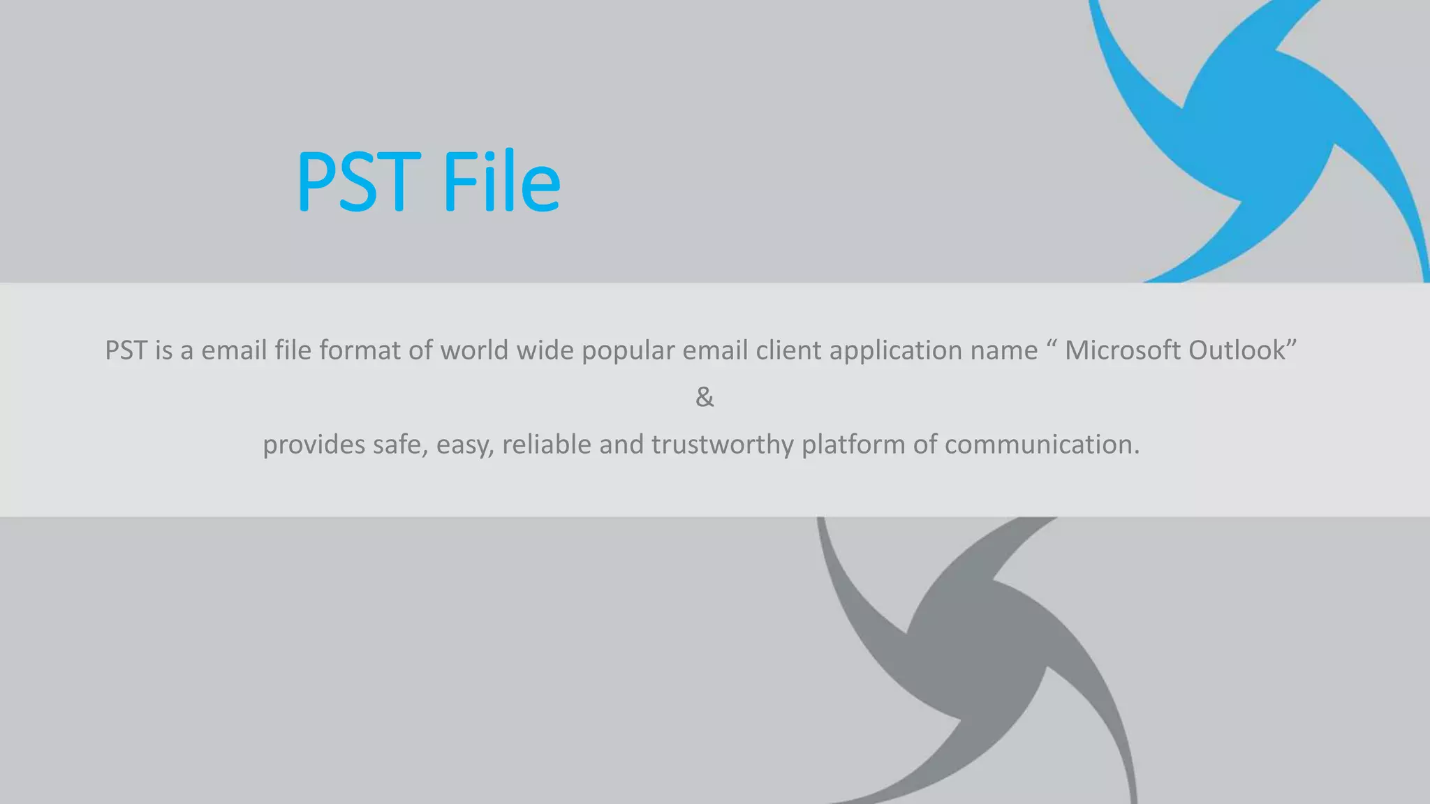 PST Repair Software | PPT