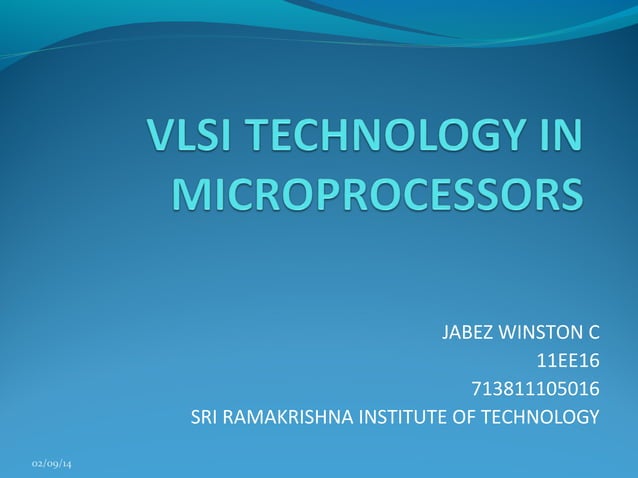 VLSI Design | PPT | Computing | Technology & Computing