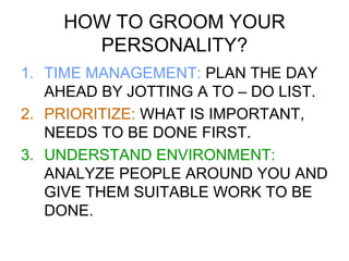 Pstti identification of personality traits | PPT