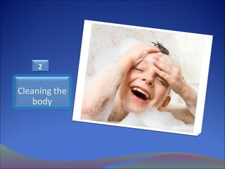 Pstti teaching cleanliness to a child | PPT