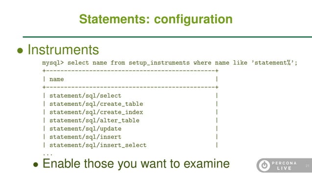 Mysql Performance Schema In Action The Complete Tutorial Pdf Databases Computer Software