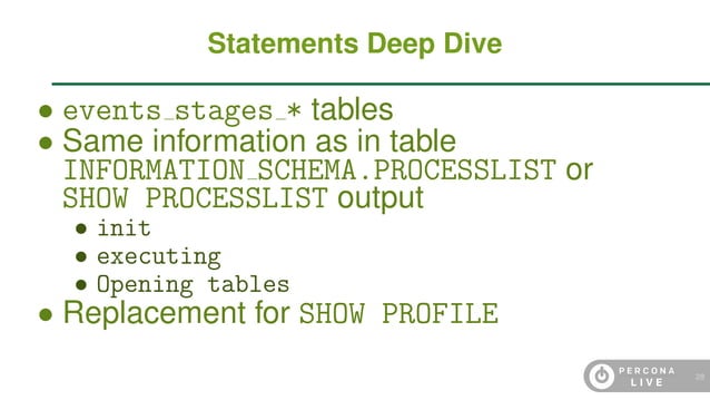 Mysql Performance Schema In Action The Complete Tutorial Pdf Databases Computer Software